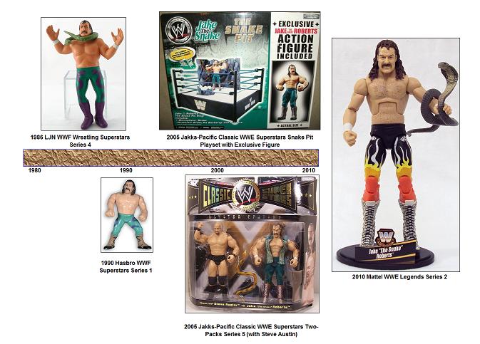 PWTorch.com - COLLECTIBLES COLUMN: Evolution of Jake Roberts's Action Figs